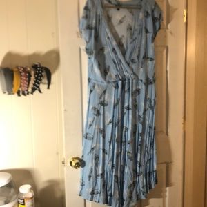 torrid Dresses | High Low Dress Floral And Butterfly Print | Poshmark